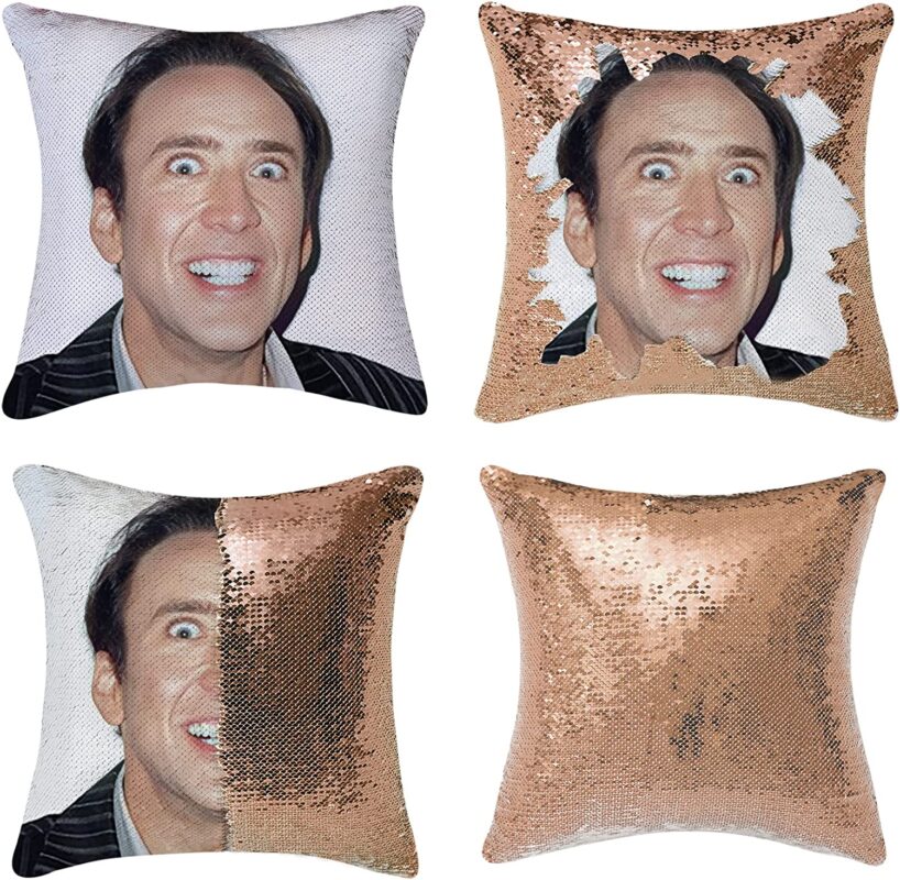 Nicholas Cage Pillow Case | Didn't Know I Wanted That